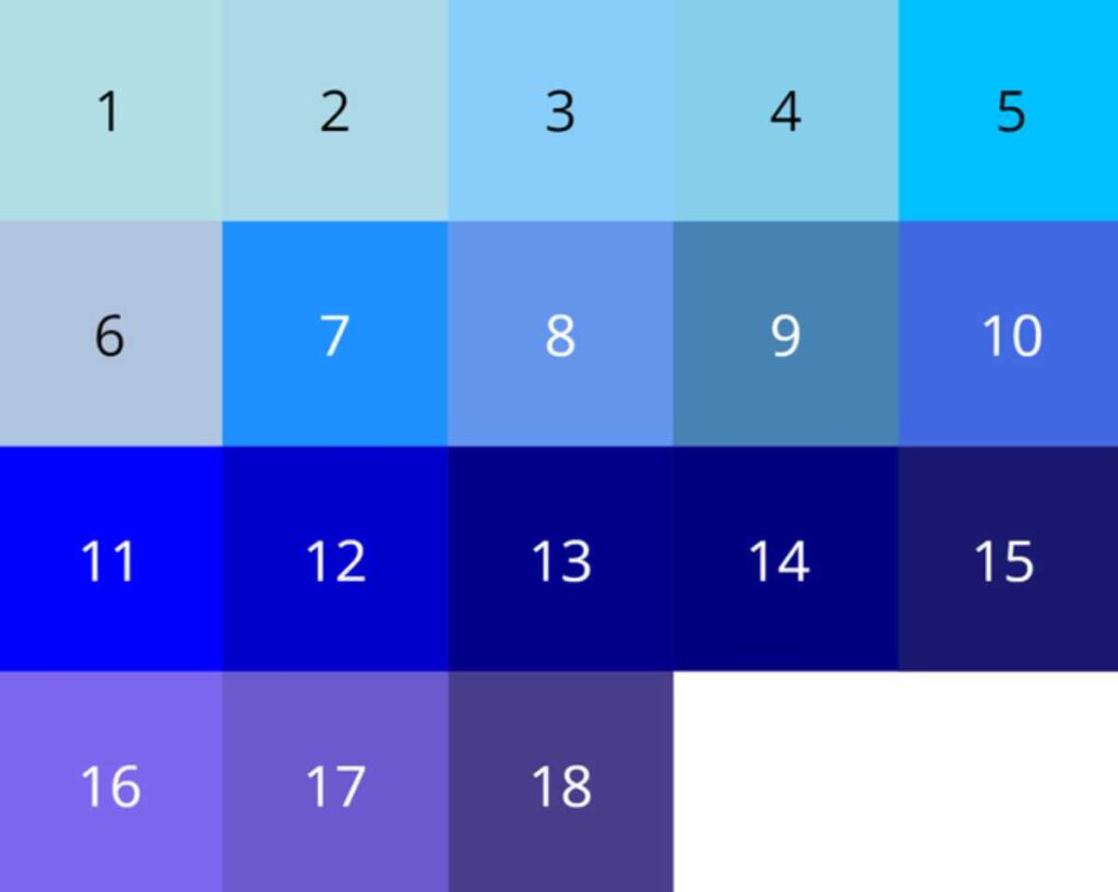 Mengenal Kode Warna HTML Biru, Putih, Merah, dll (Lengkap)